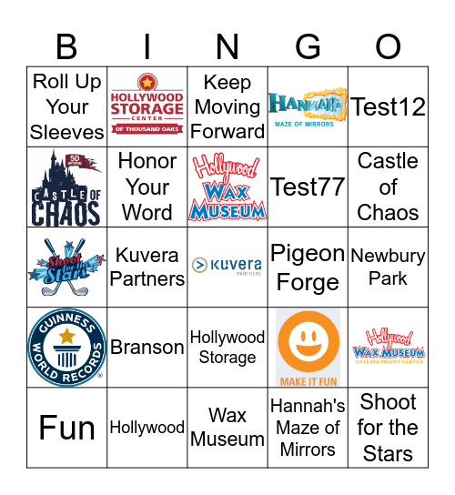 FUN COMMITTEE BINGO Card