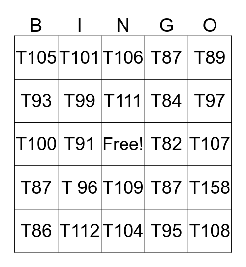 SGB SpectrumGoesBingo Card