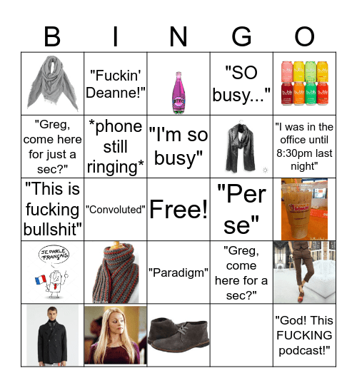 Jack Bingo Card