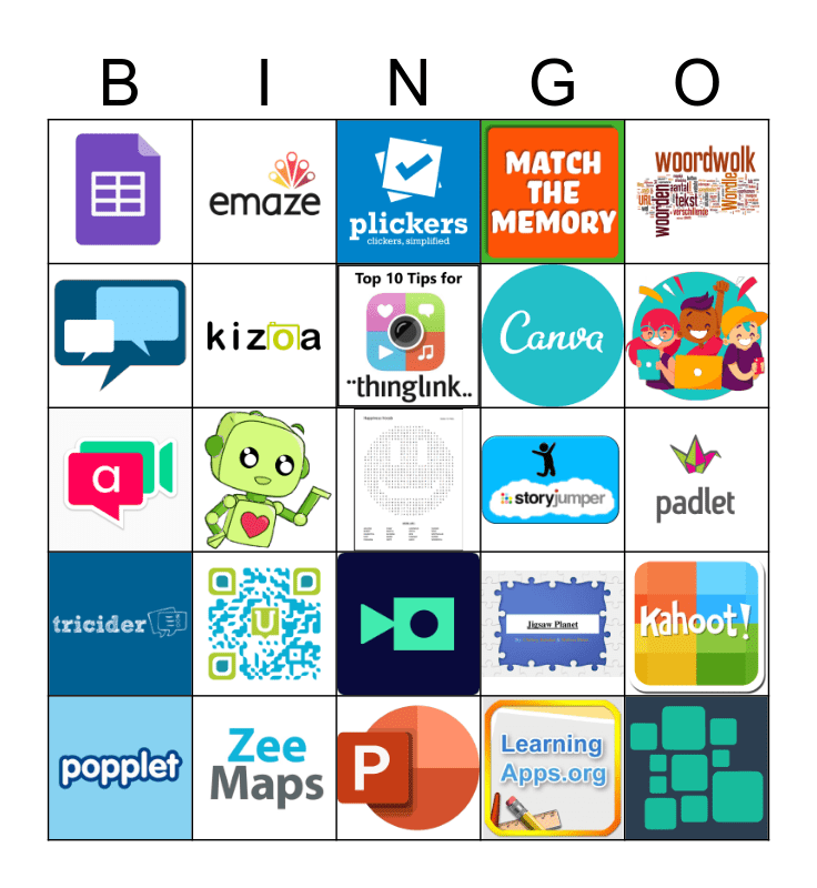 ICT-bingo Card