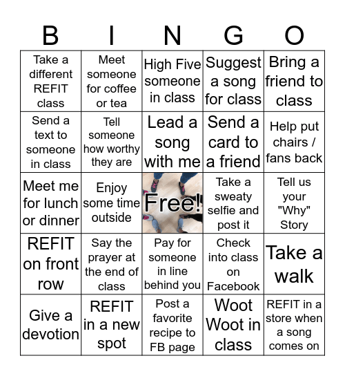 END OF SUMMER BINGO Bingo Card
