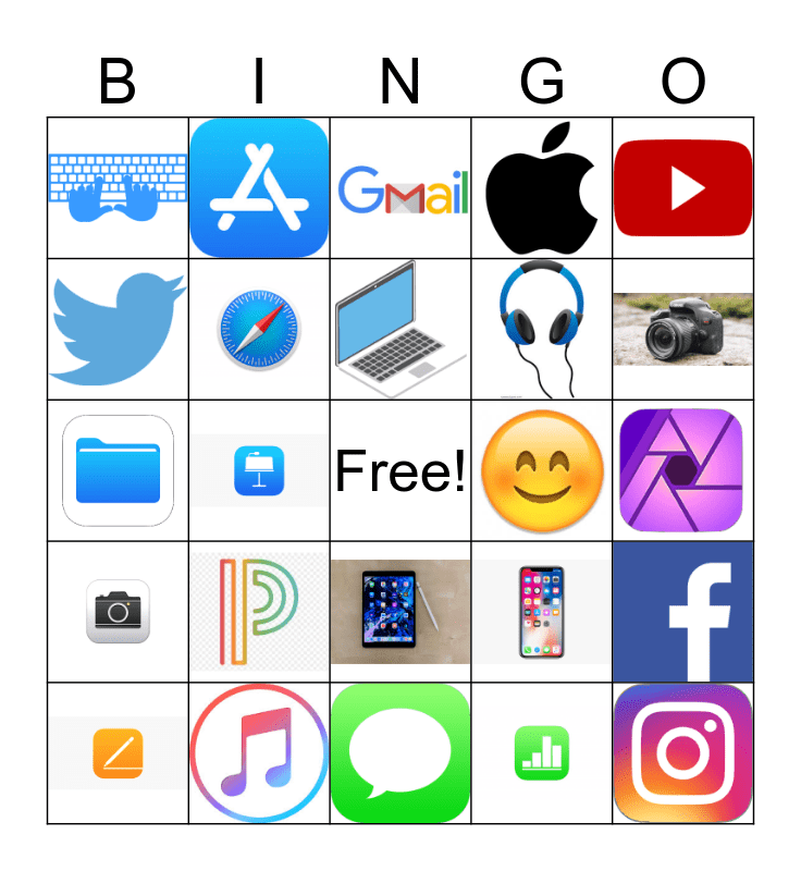 Computer Bingo Card