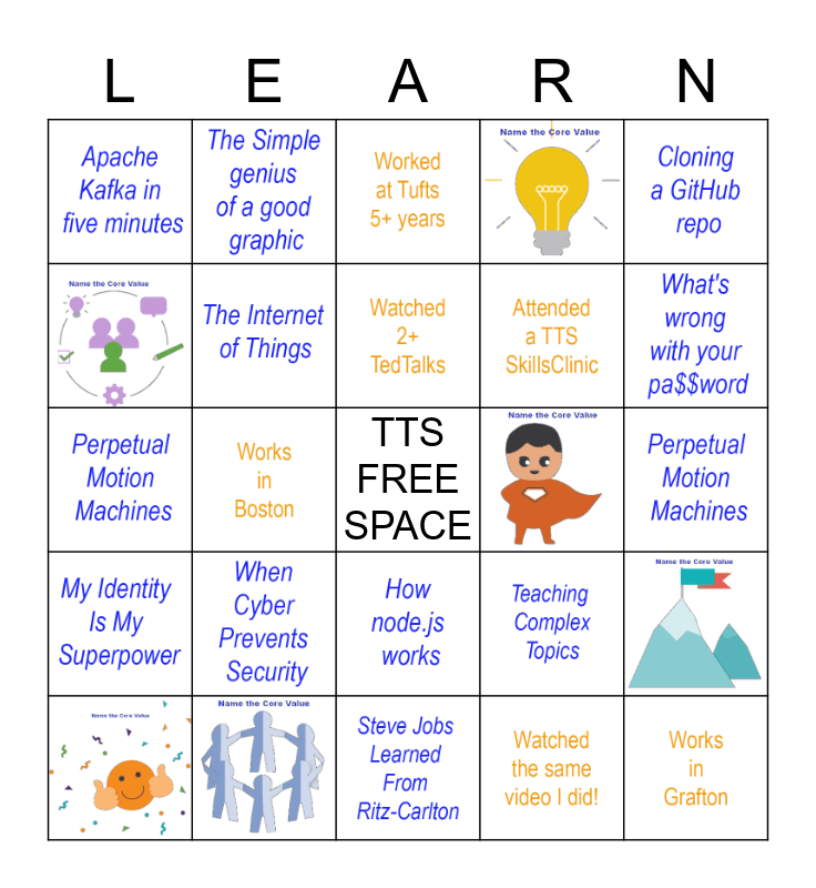 TTS Bingo Card