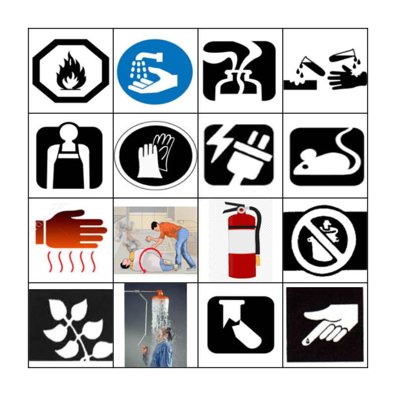 Science Lab Safety Signs