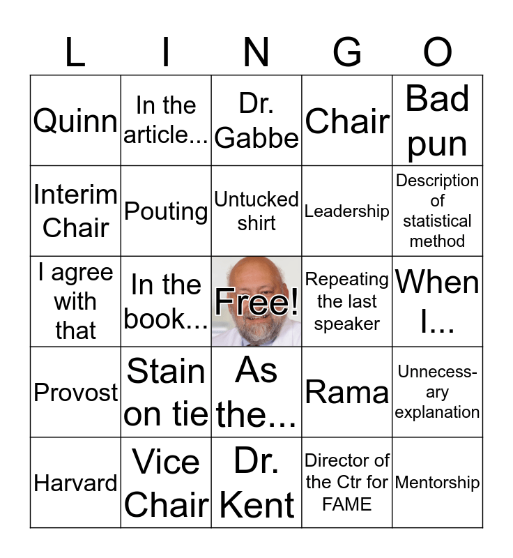 Phil-lingo Bingo Card