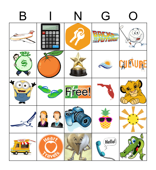 Collections Big Bingo Bash! Bingo Card