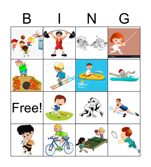 SPORTS Bingo Card