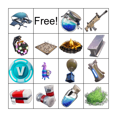 Fortnite Bingo Cards - Page 2