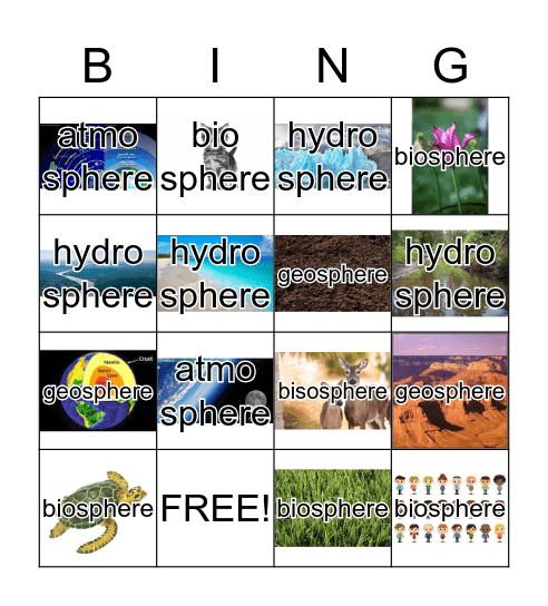 Earth Science Bingo! Bingo Card