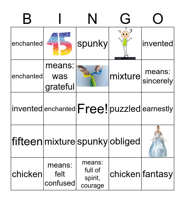 V Week 3 Bingo Card