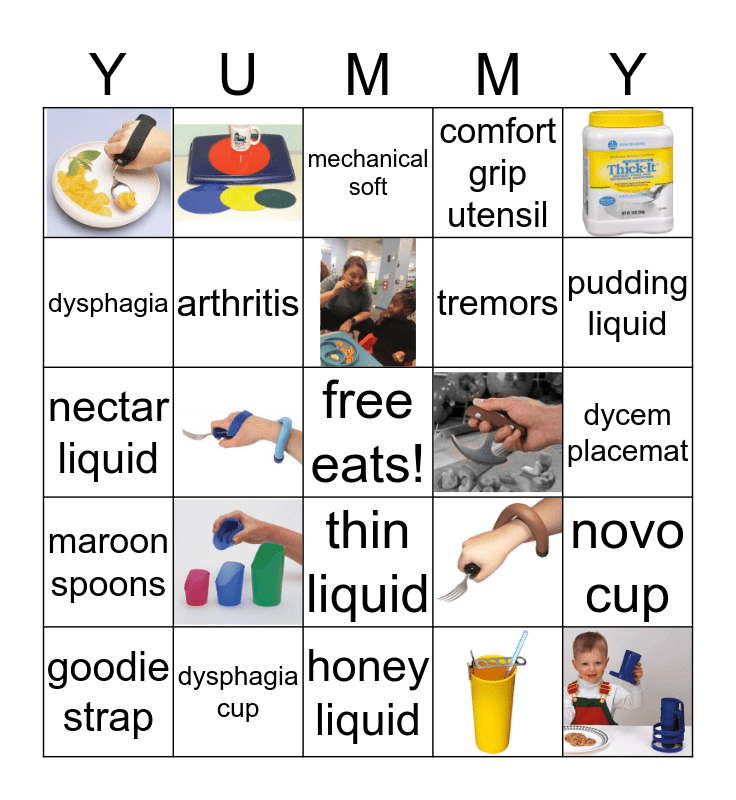 FEED ME! Bingo Card
