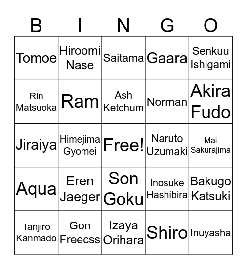 WeEb BiNgO Card