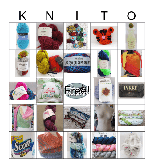 TTK Bingo Card