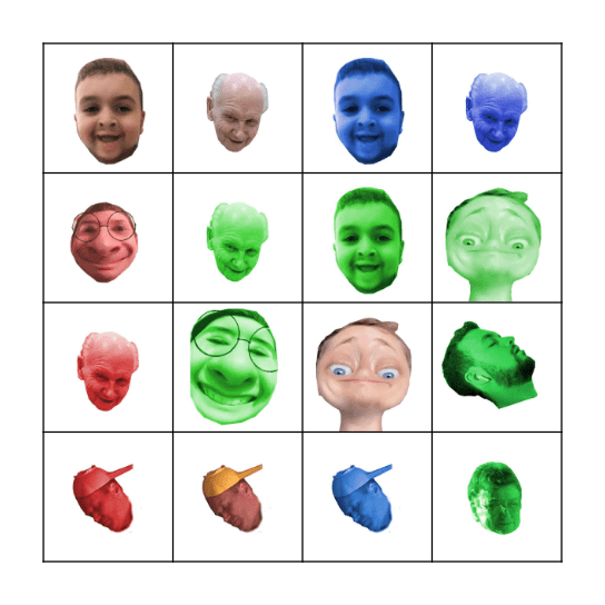 Boxing Day Bingo Card