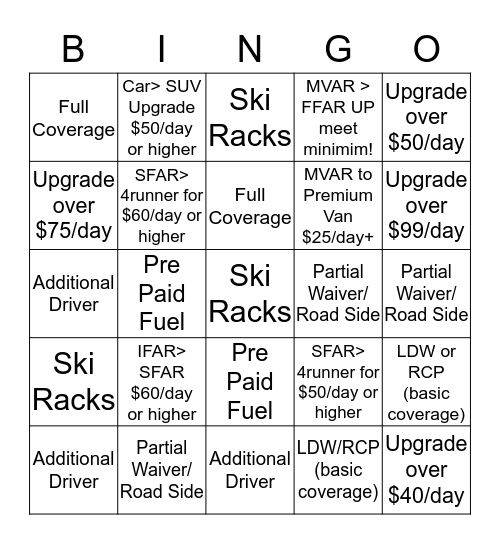 Christmas Eve Bingo! Bingo Card