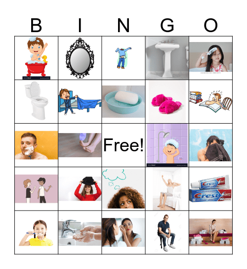 La Rutina Diaria Bingo Card