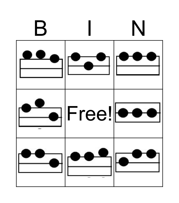 Sol La Mi BINGO Card