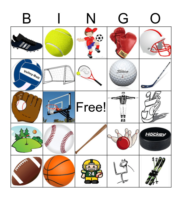 SPORTS BINGO Card