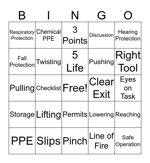 Actively Caring Bingo!( KYNX CARDS) Bingo Card