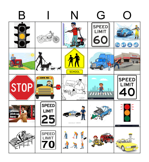 Bus Ride Pre-ETS Bingo Card