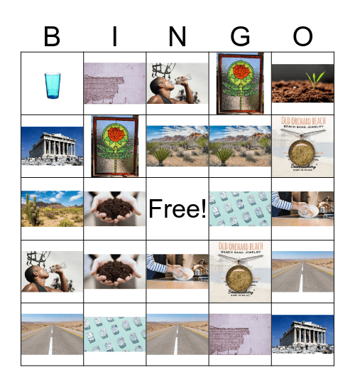 Natural Resources Bingo Card