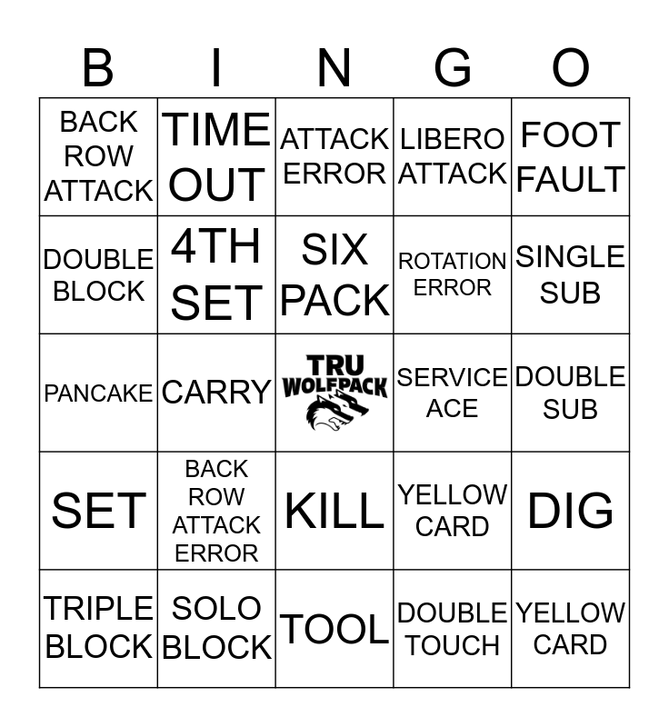 BRONZE BATTLE BINGO Card