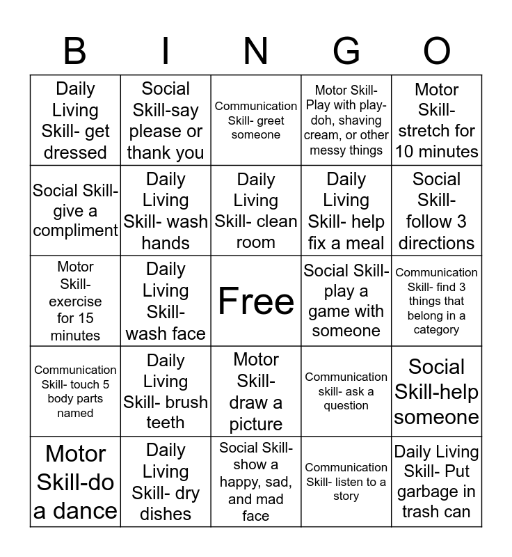 E-Learning Day Bingo (Day 1) Bingo Card