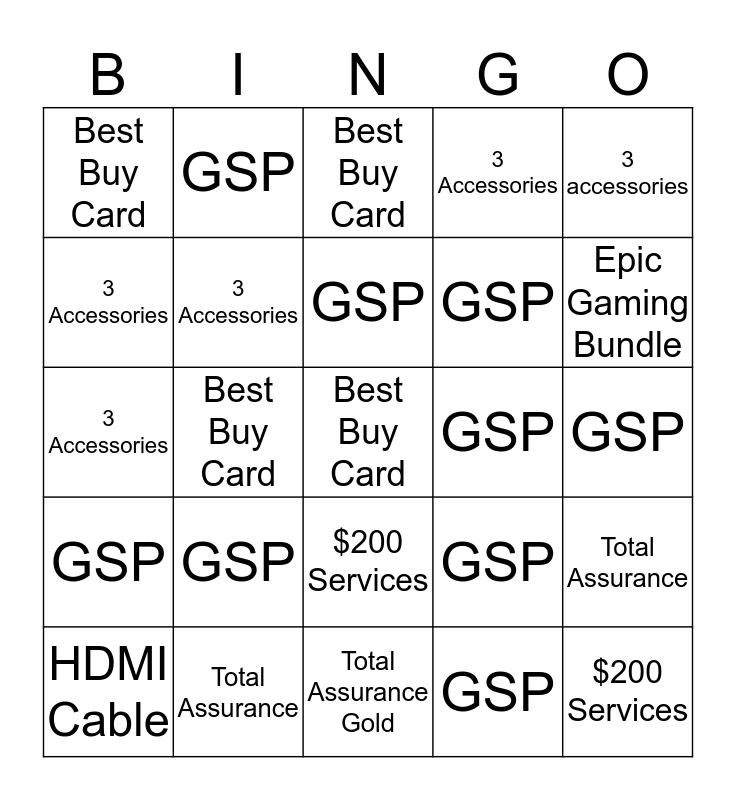 Home Bingo Card Bingo Card