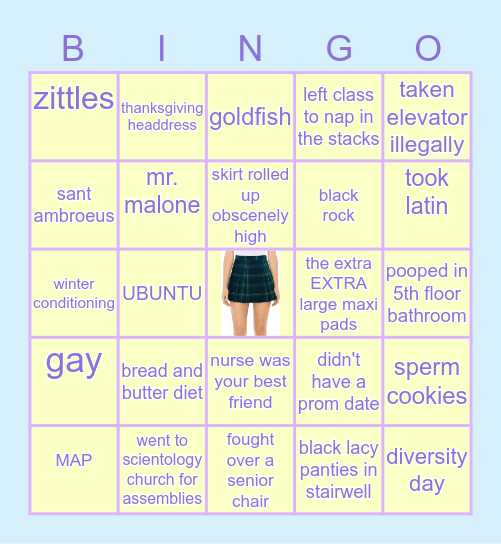 H E W I T T Bingo Card