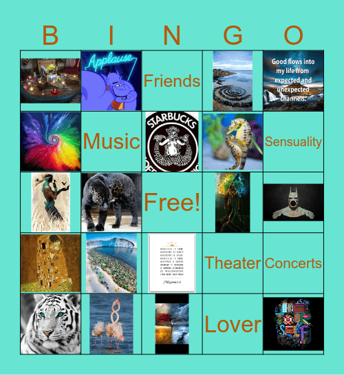 Ed’s Personal Bingo Card
