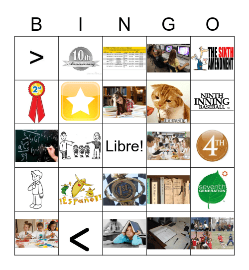 Realidades 2 A Bingo Card