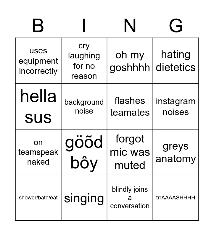 Daniël Bingö Bingo Card