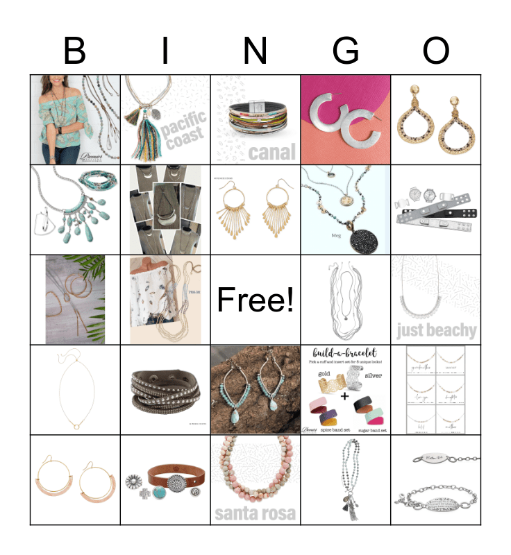 BLINGO BINGO Card
