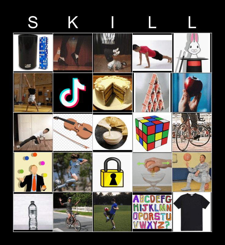 SKILL BINGO Card