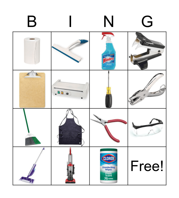 Word Wall Bingo Card