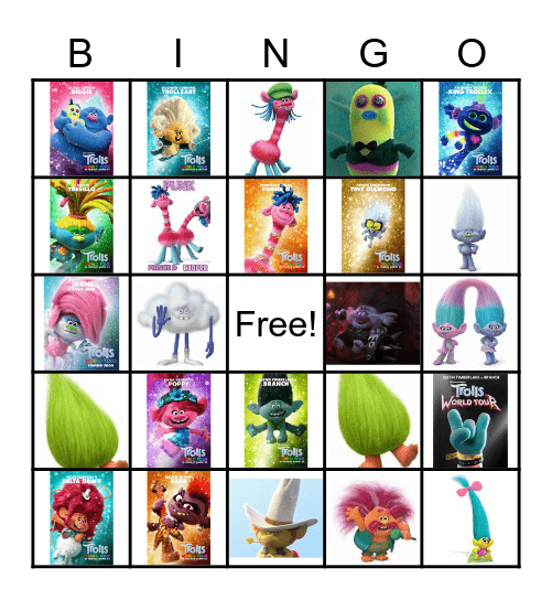 Happy Birthday Iylah Bingo Card