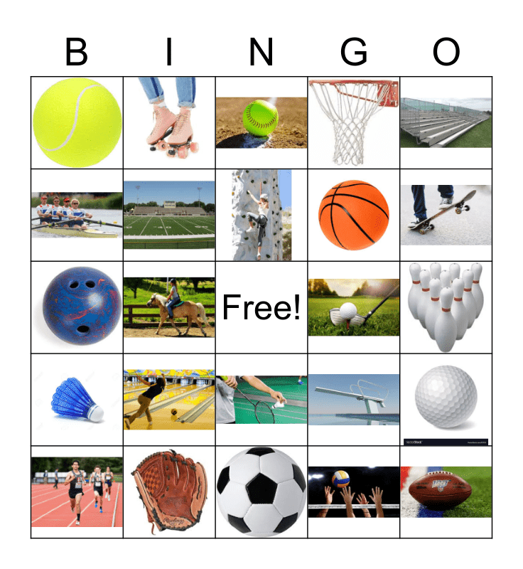 Play Sports Bingo Online | BingoBaker