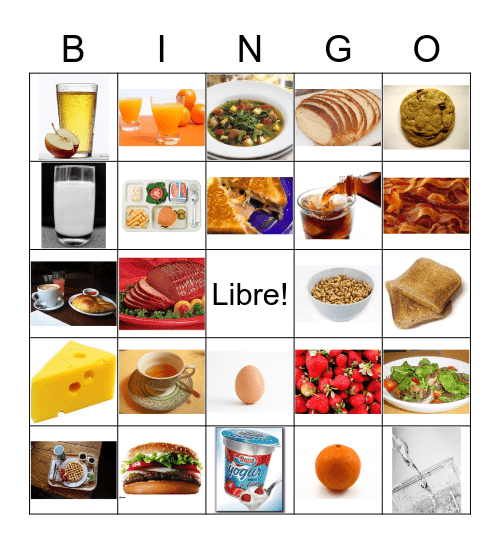 Realidades 1 3A Bingo Card