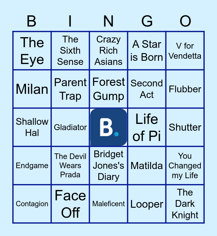 MOVIE TITLES Bingo Card