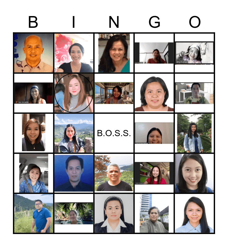 BOSS Q2 TOWN HALL BINGO BONANZA Bingo Card