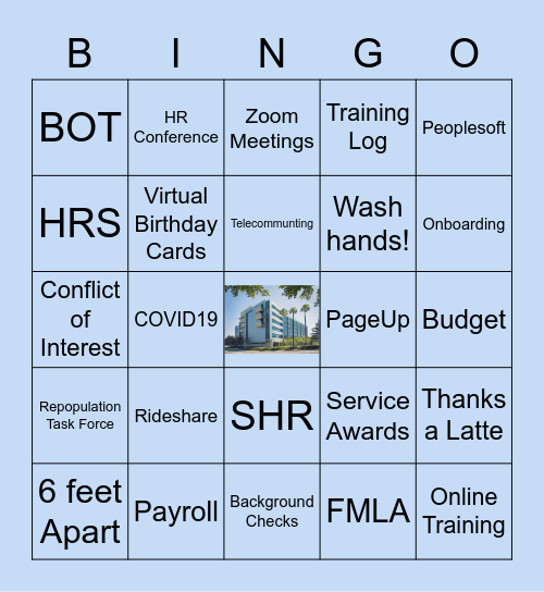 HUMAN RESOURCES Bingo Card
