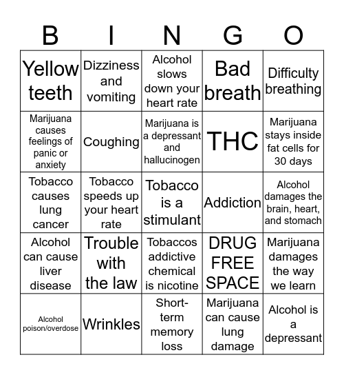 ATOD BINGO Card
