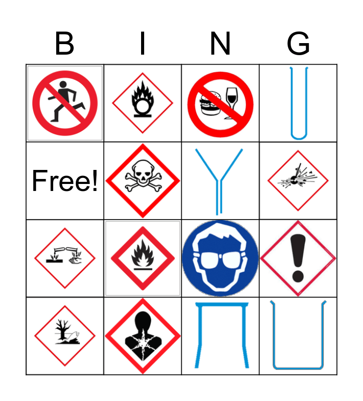 Lab Safety Bingo at Michael Stover blog