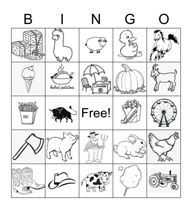 MEME CATCH ALL FAIR BINGO Card