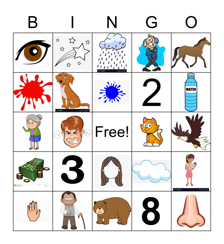 Dakota Bingo Card