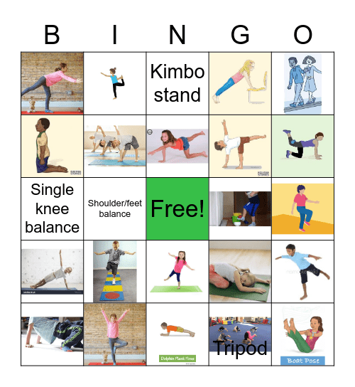 BALANCE BINGO Card