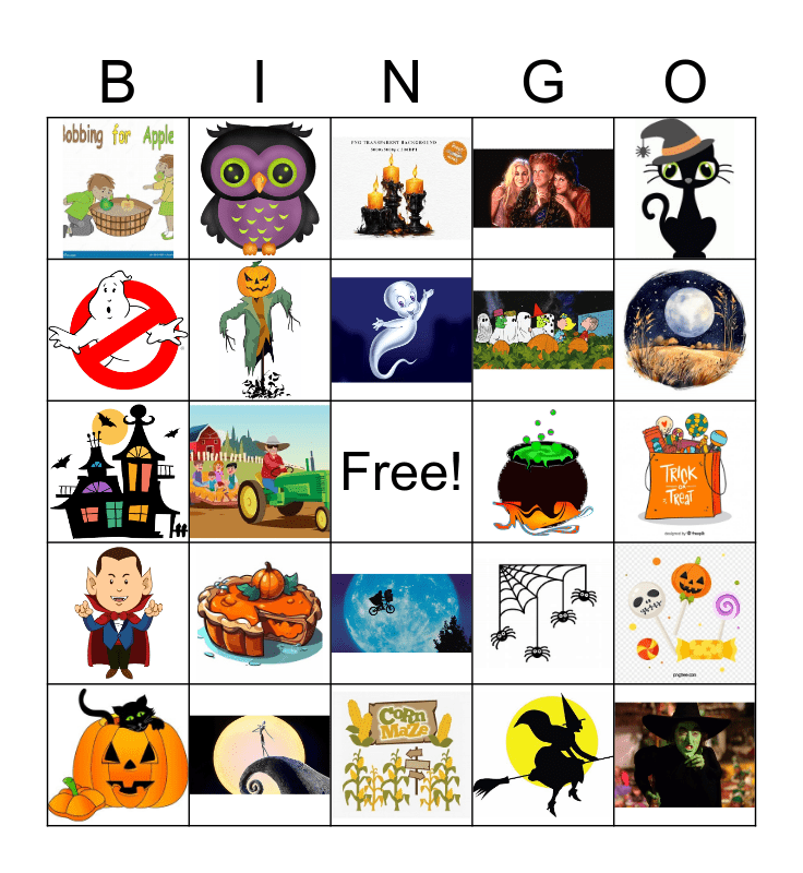 HALLOWEEN BINGO Card