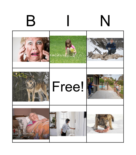 German Bingo Card