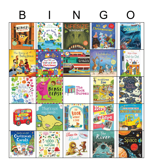 Book Bingo Card