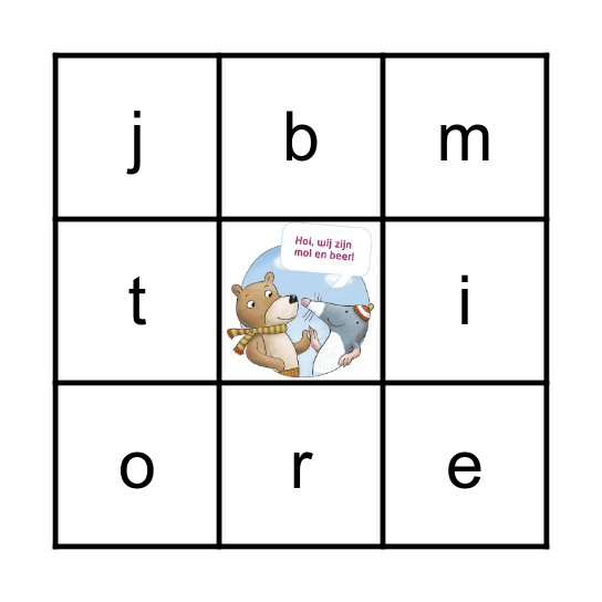 letterbingo Card